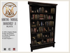 Second Life Marketplace - [MoonSha] Sorcery Normal Bookshelf A - Black ...